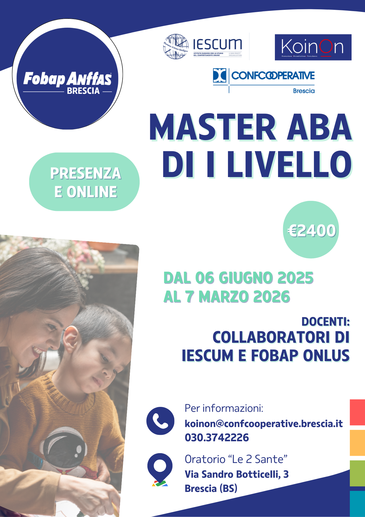 Master ABA di I livello - Interazioni Umane